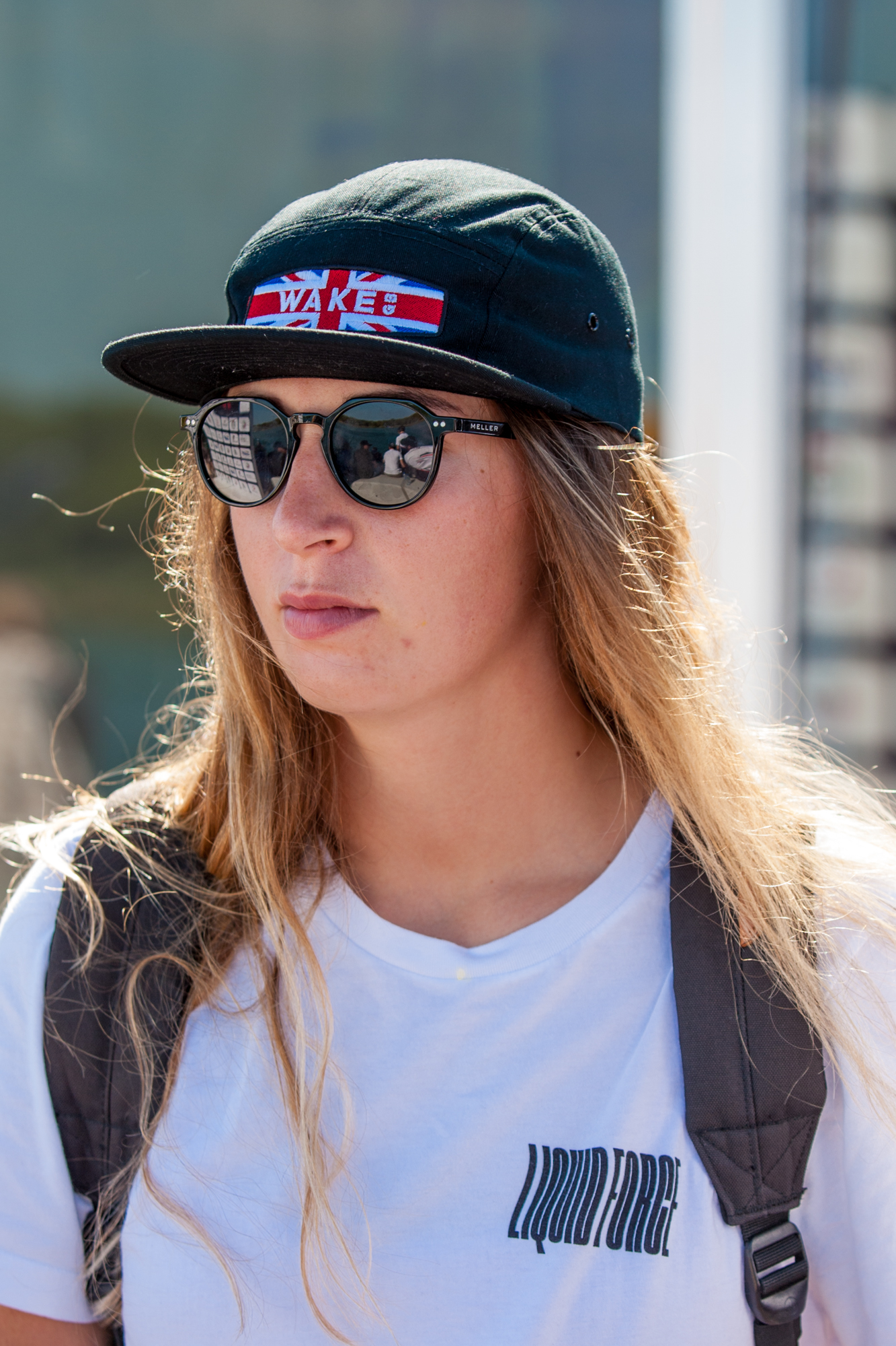 Katie Batchelor, TeamGB , at the 2019 Worlds in Abu Dhabi - Wakeboard UK