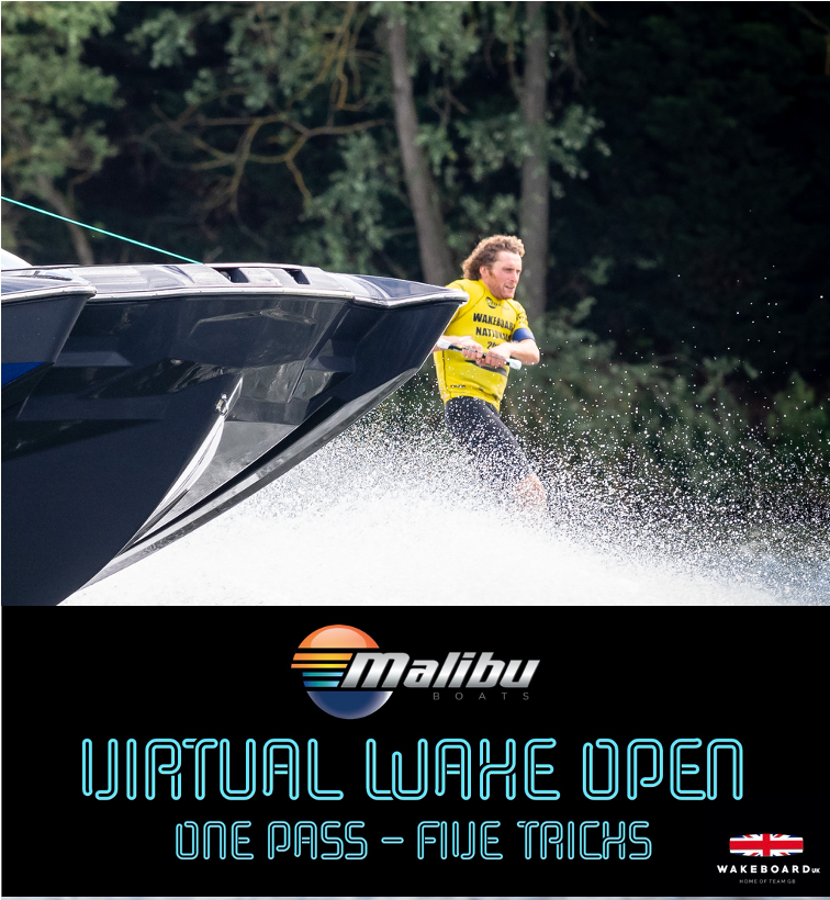 Max Jones at the 2020 Malibu Virtual Wake Open - Wakeboard UK