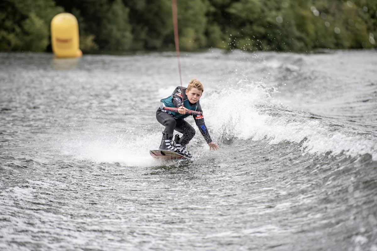 Arlo Williams at the 2022 Malibu Boats UK Wakeboard And Wakesurf ...