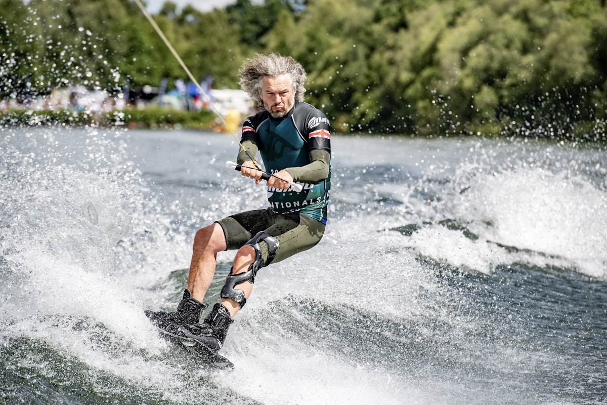 Mark Osmond at the 2022 Malibu Boats UK Wakeboard And Wakesurf ...