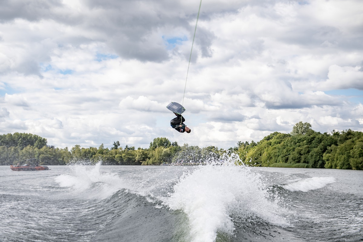 Travis Beaton at the 2022 Malibu Boats UK Wakeboard And Wakesurf ...