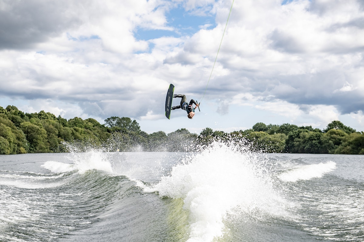 Travis Beaton at the 2022 Malibu Boats UK Wakeboard And Wakesurf ...